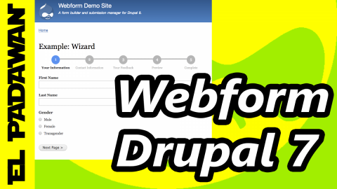 Cómo usar Webform en Drupal 7 en Español | El Padawan